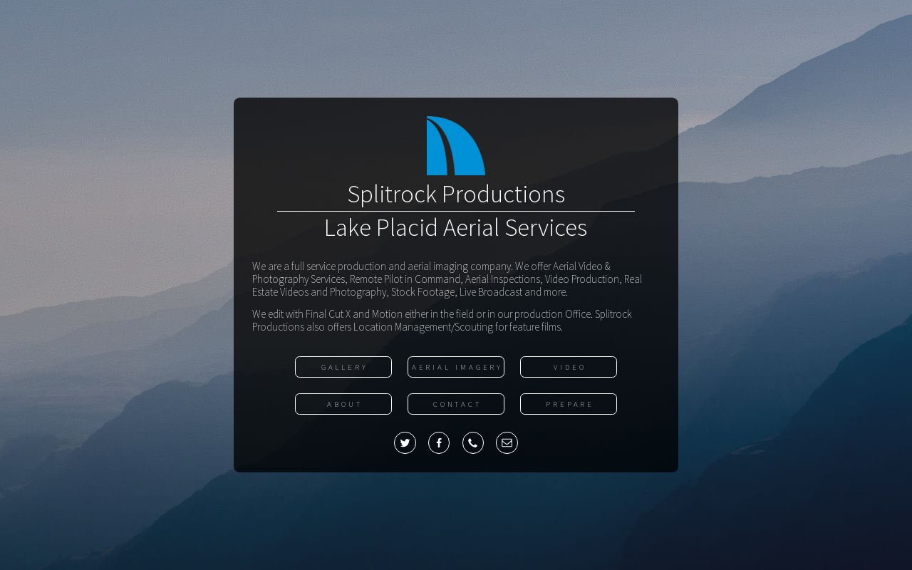 Splitrock Productions | Lake Placid Aerial Services